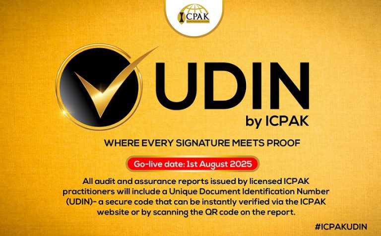 ICPAK ANNOUNCES THE DEVELOPMENT OF A UNIQUE DOCUMENT IDENTIFICATION ...