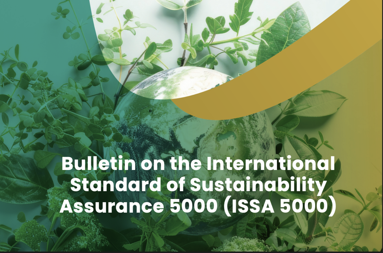 Bulletin on the International standard of Sustainability Assurance 5000 ...