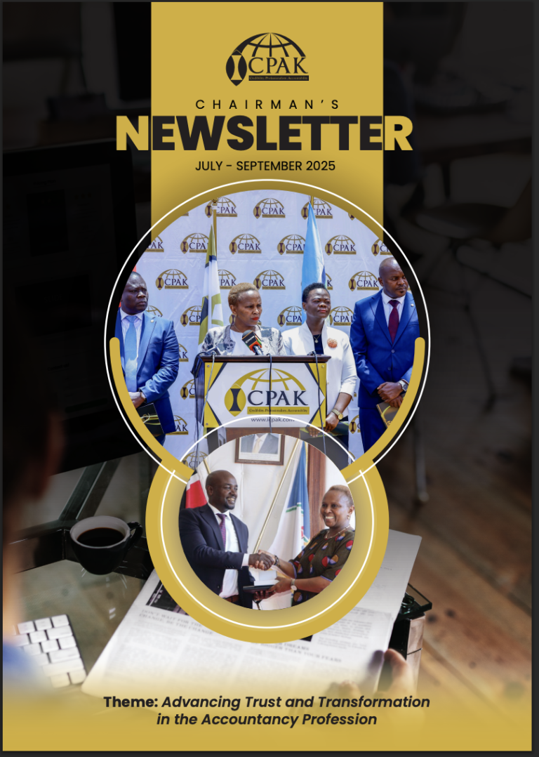 Chairman's Newsletter: July-September 2025 - ICPAK